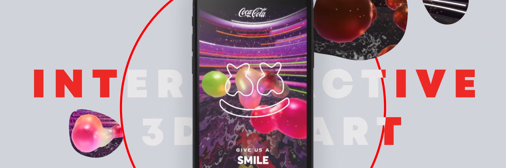 Coca-Cola interactive campaign | Your feelings into art | MorphCast